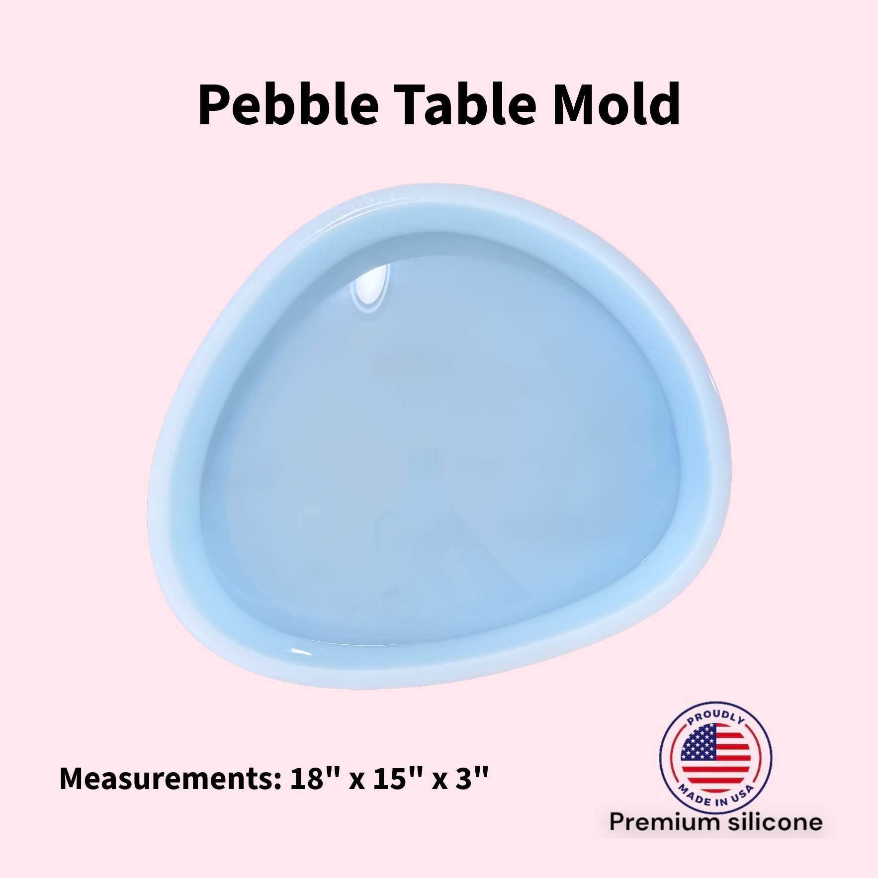 Pebble Table Mold – Epoxy Forms Co
