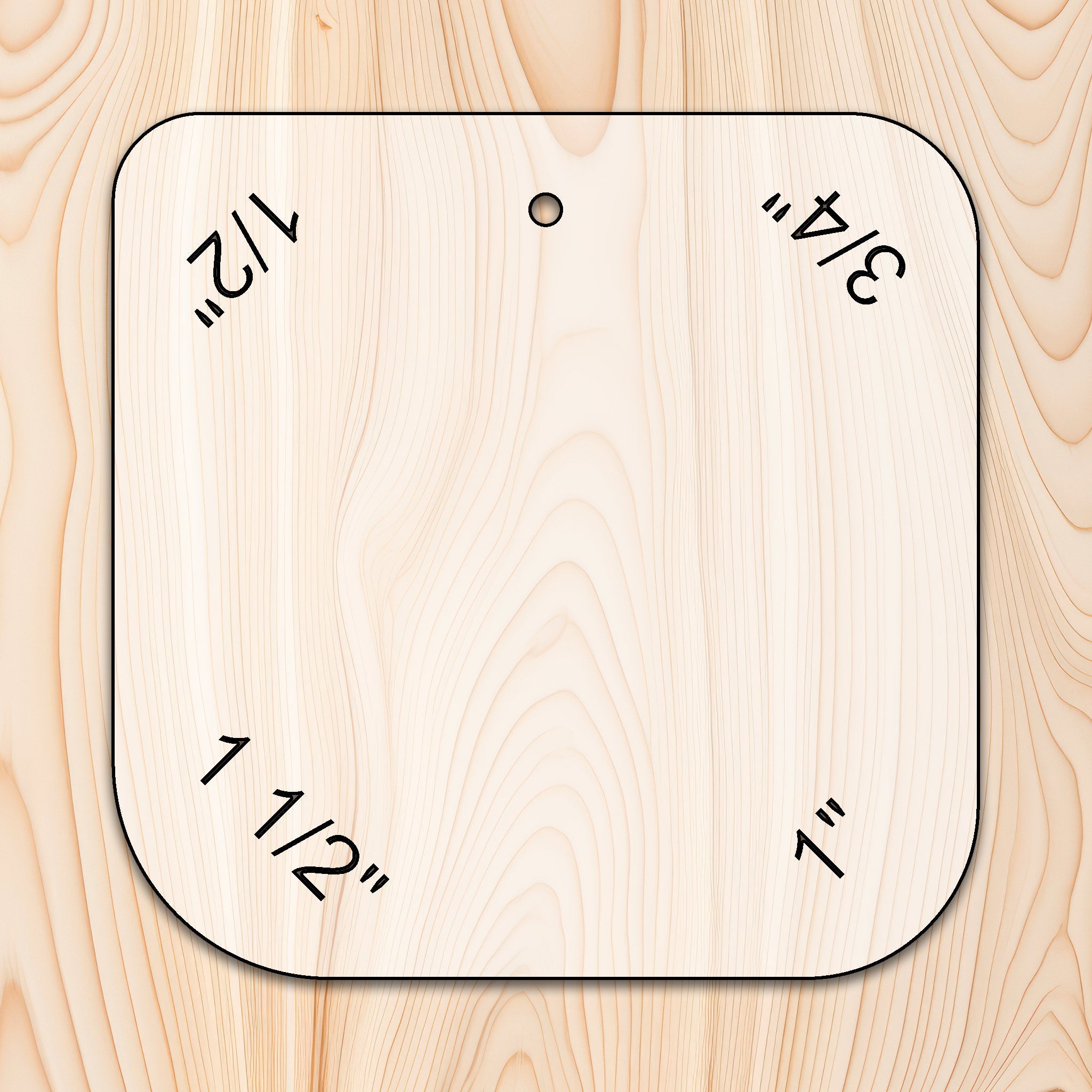 Corner Radius Acrylic Template – Epoxy Forms Co