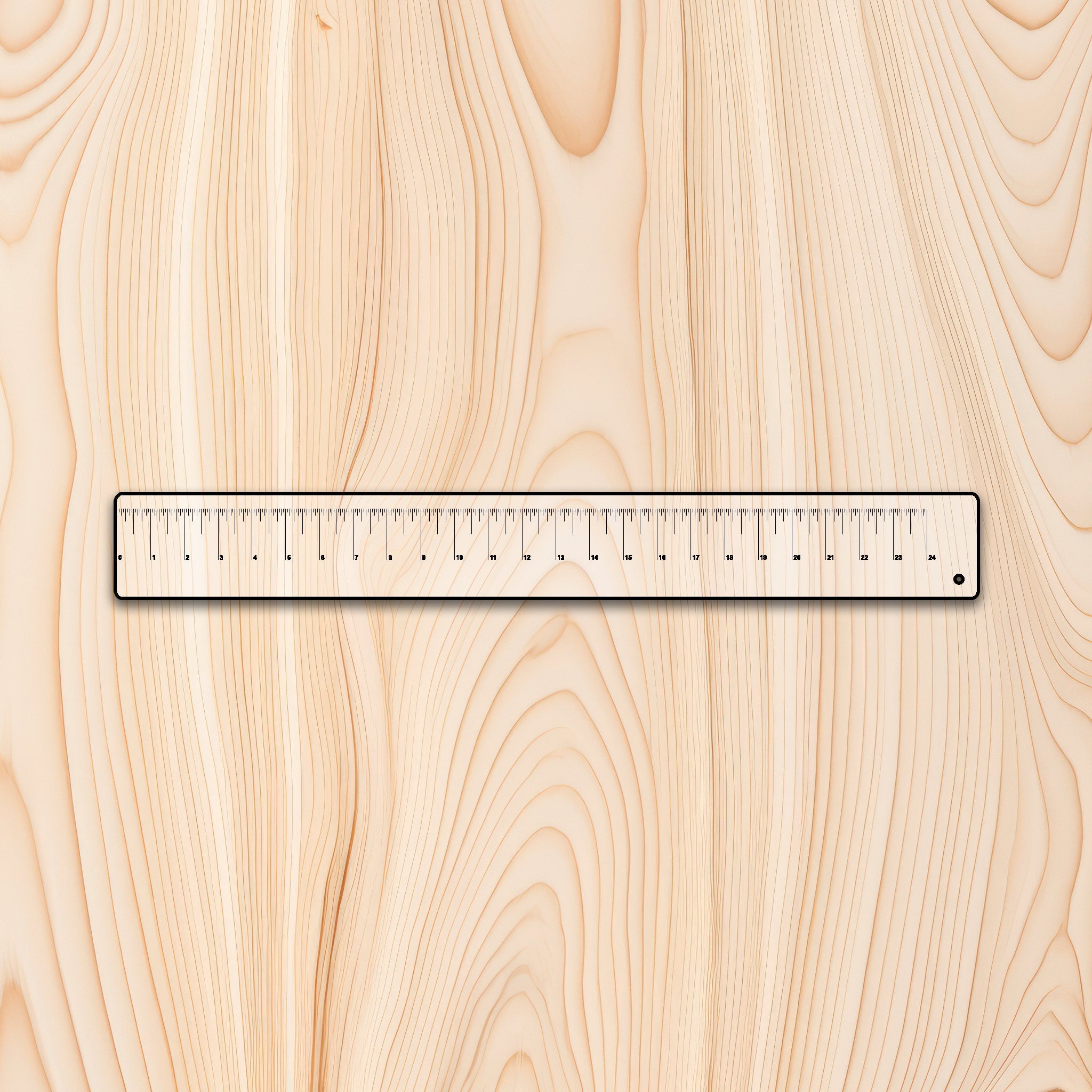 24" Clear Acrylic Measuring Ruler – Epoxy Forms Co