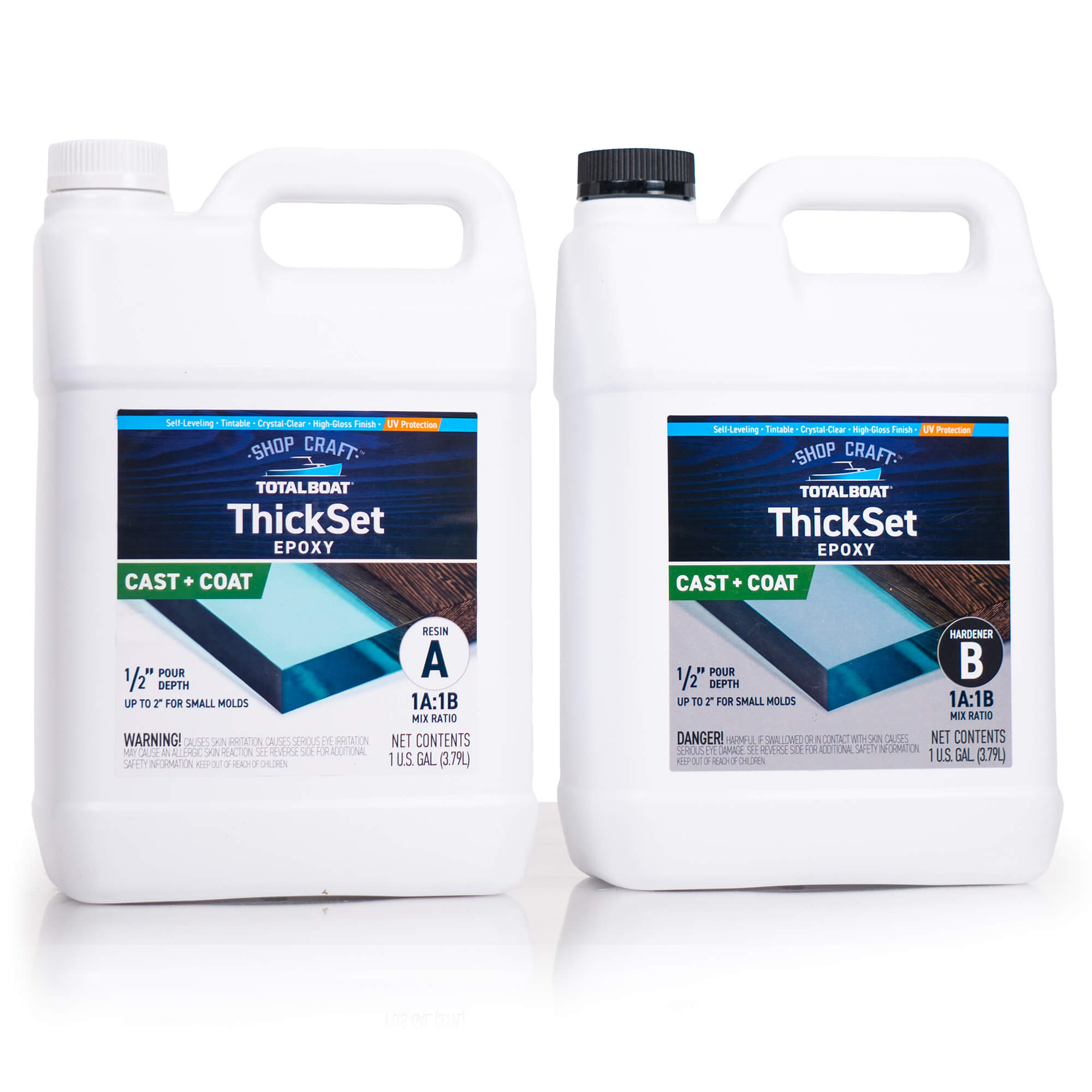 ThickSet Cast + Coat Deep Pour Epoxy Resin Kits – Epoxy Forms Co